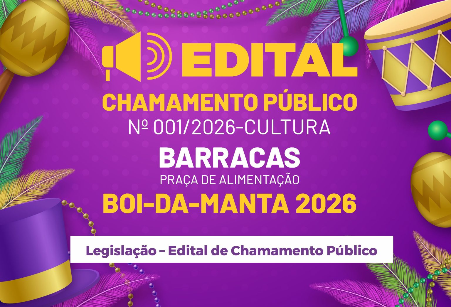 Boi-da-manta 2026 | Prefeitura Municipal de Vespasiano